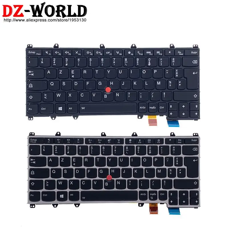 New Qwertz Azerty FR French Bachit Keyboard for Lenovo Thinkpad X380 ...