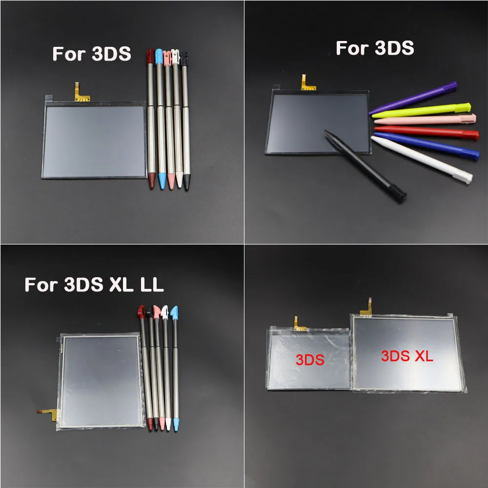 1Set Touch Screen Panel Display Digitizer Glass For Nintend 3DS 3DS XL ...