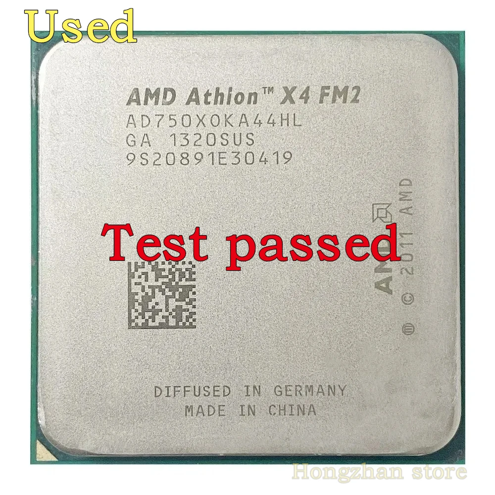 Athlon II X4 750X 750 X4-750X 3.7G 65W AD750XOKA44HL Quad-Core CPU ...