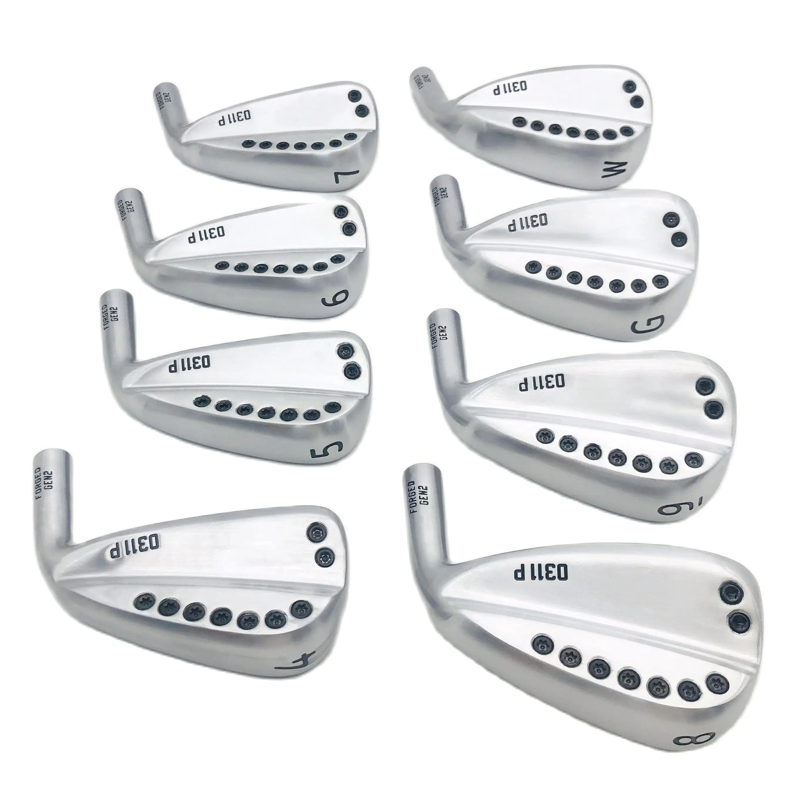 0311P-Golf-Clubs-FORGED-GEN2-Iron-Set-Forged-Hollow-Blade-Silver-Color ...