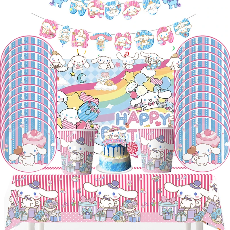 Sanrio-Cinnamoroll-Party-Decoration-Anime-Children-Birthday-Backdrop ...