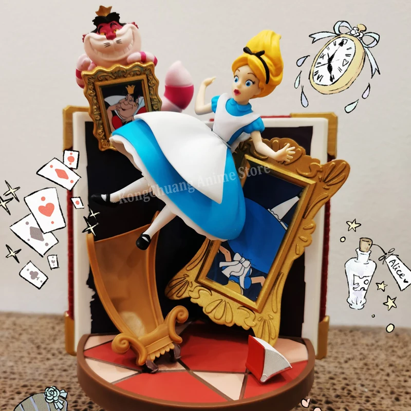 Genuine-Disney-Princess-Action-Figure-Anime-Alice-In-Wonderland-The ...