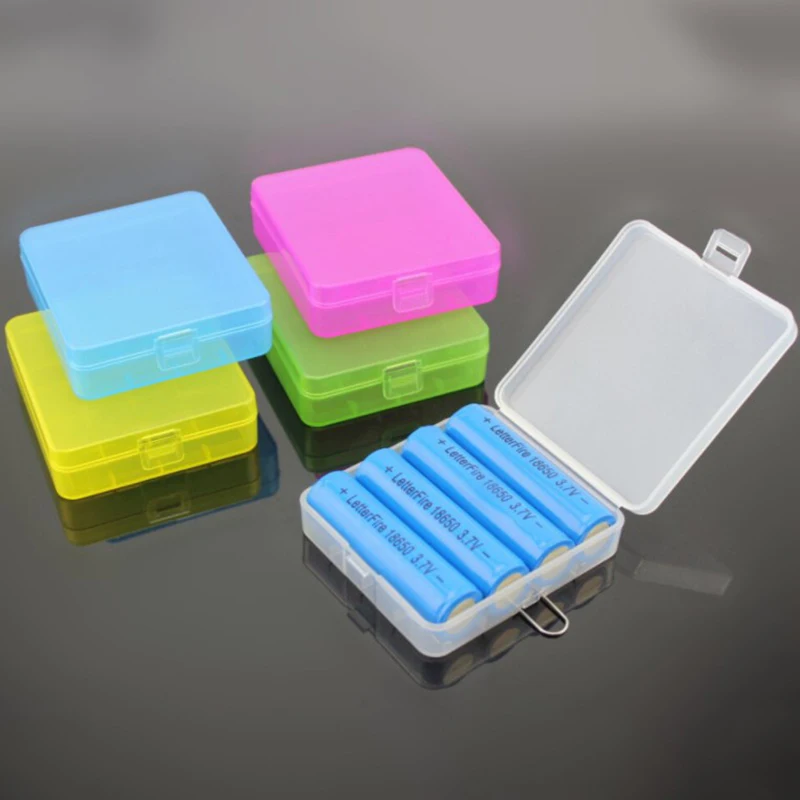 Caja-de-almacenamiento-de-pl-stico-duro-5-piezas-colorida-4-AA-AAA-para ...