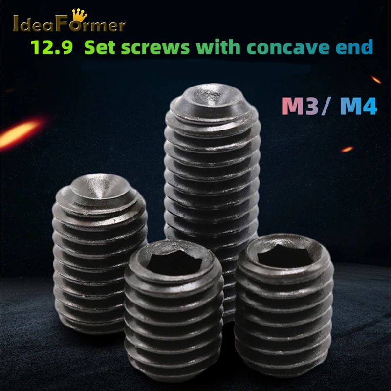 100-50pcs-M3-M4-Black-12-9-Alloy-Steel-Inner-Hexagon-Groove-Socket-Set ...