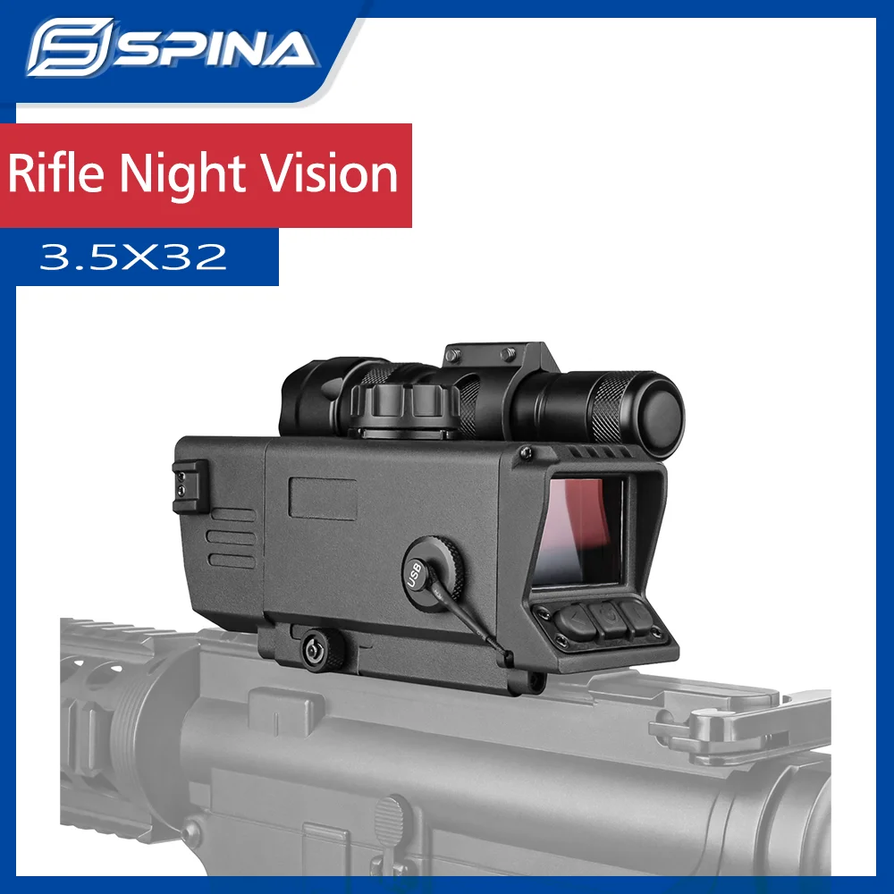 SPINA-OPTICS-3-5x32-MS32-Digital-Night-Vision-BDC-Reticle-Rifle-Scope ...