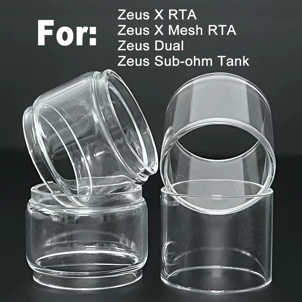 Bubble-Fat-Straight-Replacement-Glass-Tube-For-Zeus-X-Zeus-Dual-Zeus ...