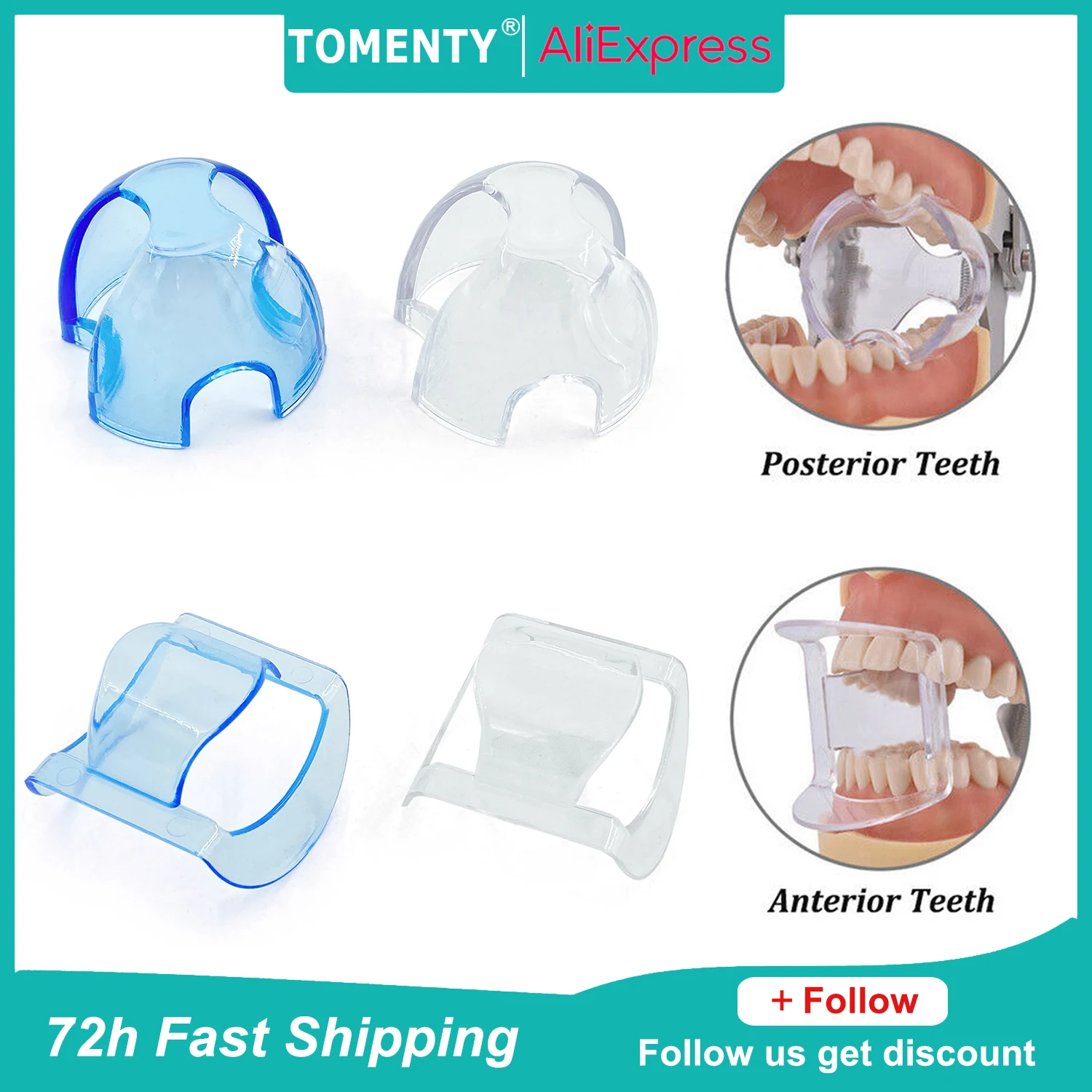 TOMENTY Dental Intraoral Cheek Retractor Lip Mouth Opener Tooth ...