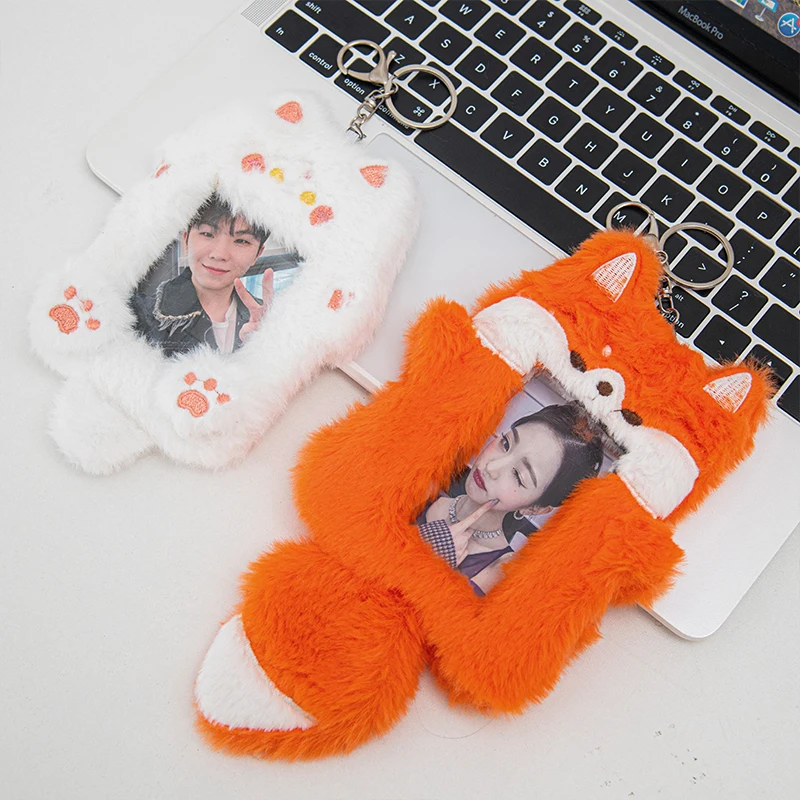 Plush-Kawaii-Photocards-Holder-Kpop-Idol-Card-Sleeves-Photo-Cards ...