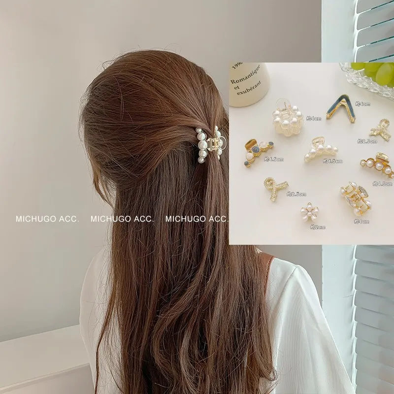 Mini-pinces-cheveux-en-perles-rondes-pour-femmes-et-filles-barrettes ...