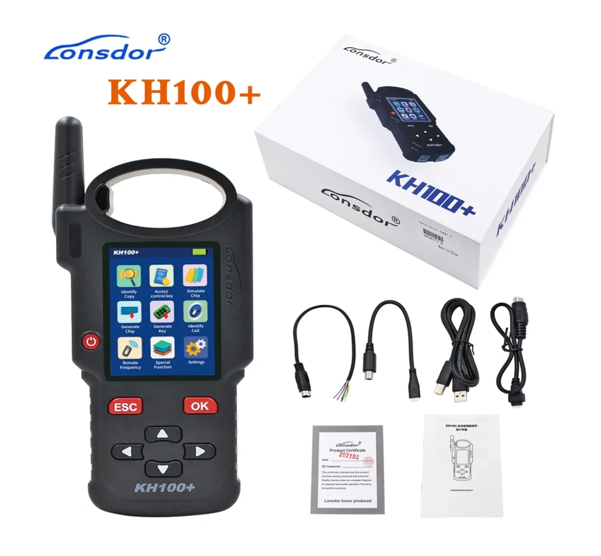 Lonsdor-KH100-Hand-Held-Remote-Smart-Key-Programmer-Used-for-Identify ...