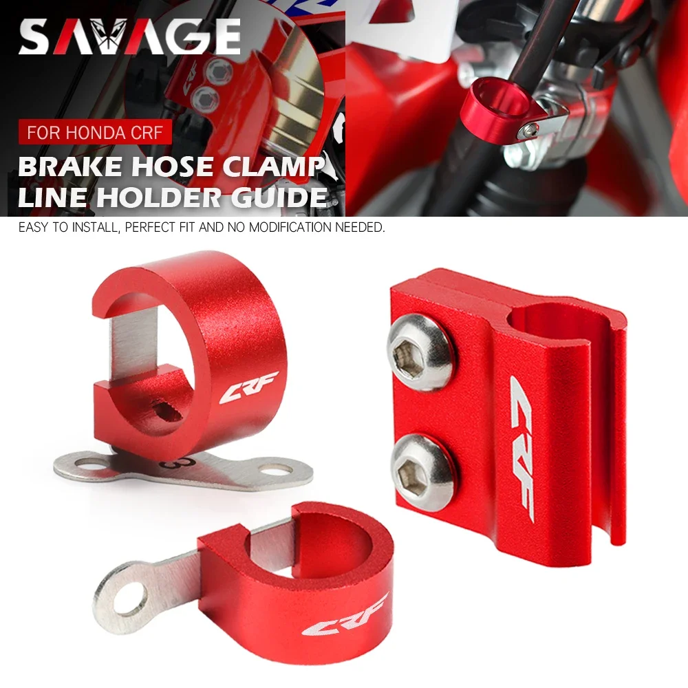 Brake-Hose-Holder-Clamp-For-HONDA-CRF-250-R-X-450-L-RL-RX-CRF450R ...