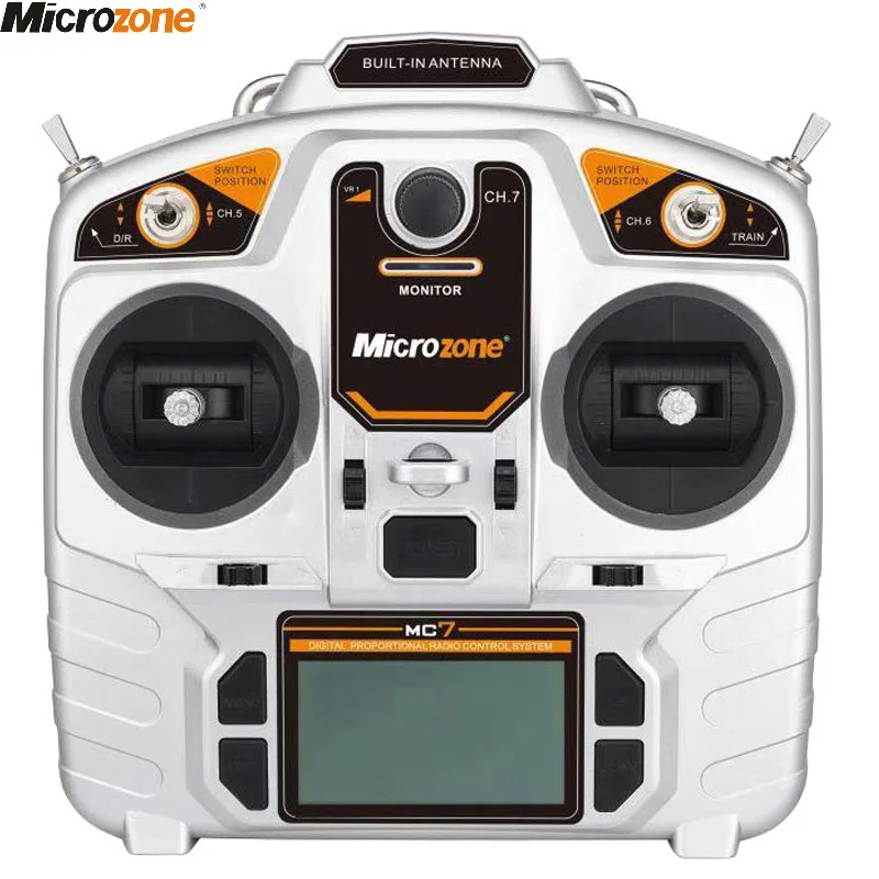 MicroZone MC7 2.4G Controller Transmitter With MC8RE Receiver Radio ...