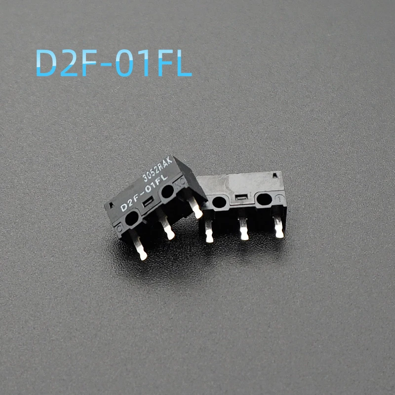 2pcs Mouse Micro switch Microswitch D2F-01FL suitable for Logitech G402 G403 G502 G603 G703 G900 ...