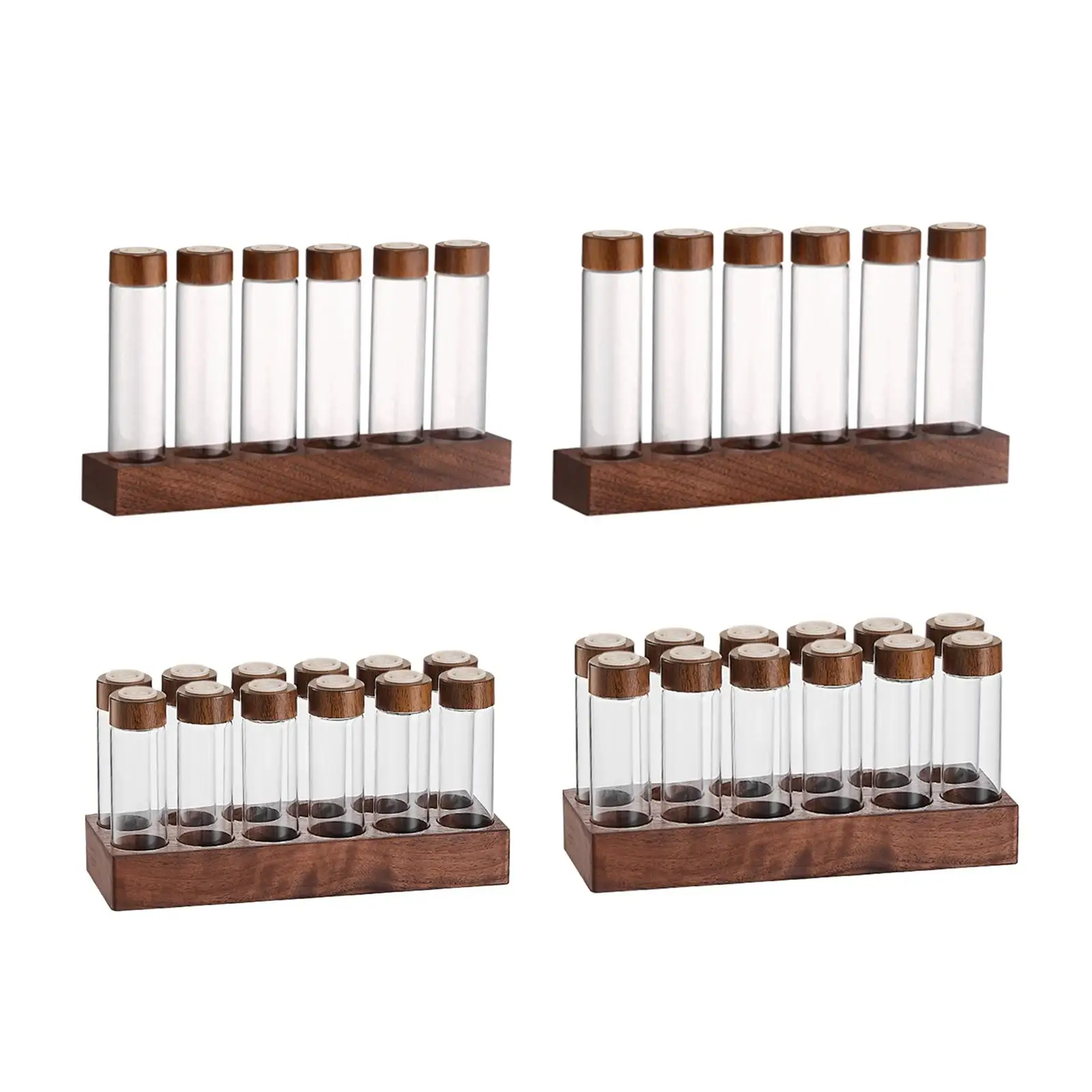 Coffee-Bean-Dispenser-Glass-Test-Tubes-Coffee-Bean-Storage-Tubes-Glass ...