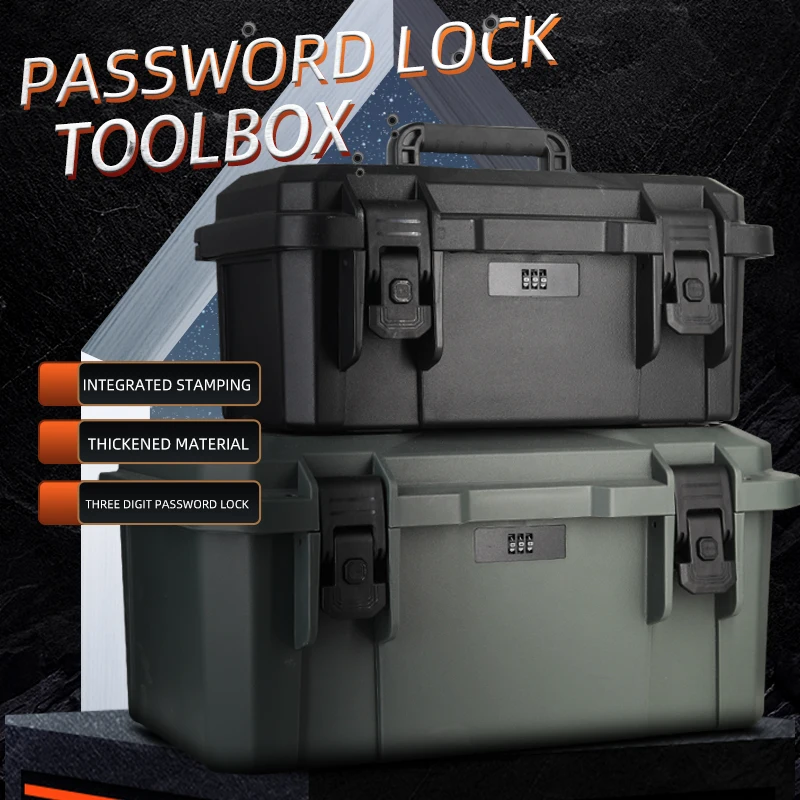 Portable-Toolbox-Rectangular-Plastic-Tool-Organizer-Case-Home-and ...