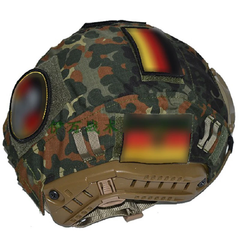 Tactical German Spot Fast Helmet Cloth M-Size Tactical Helmet Cover ...
