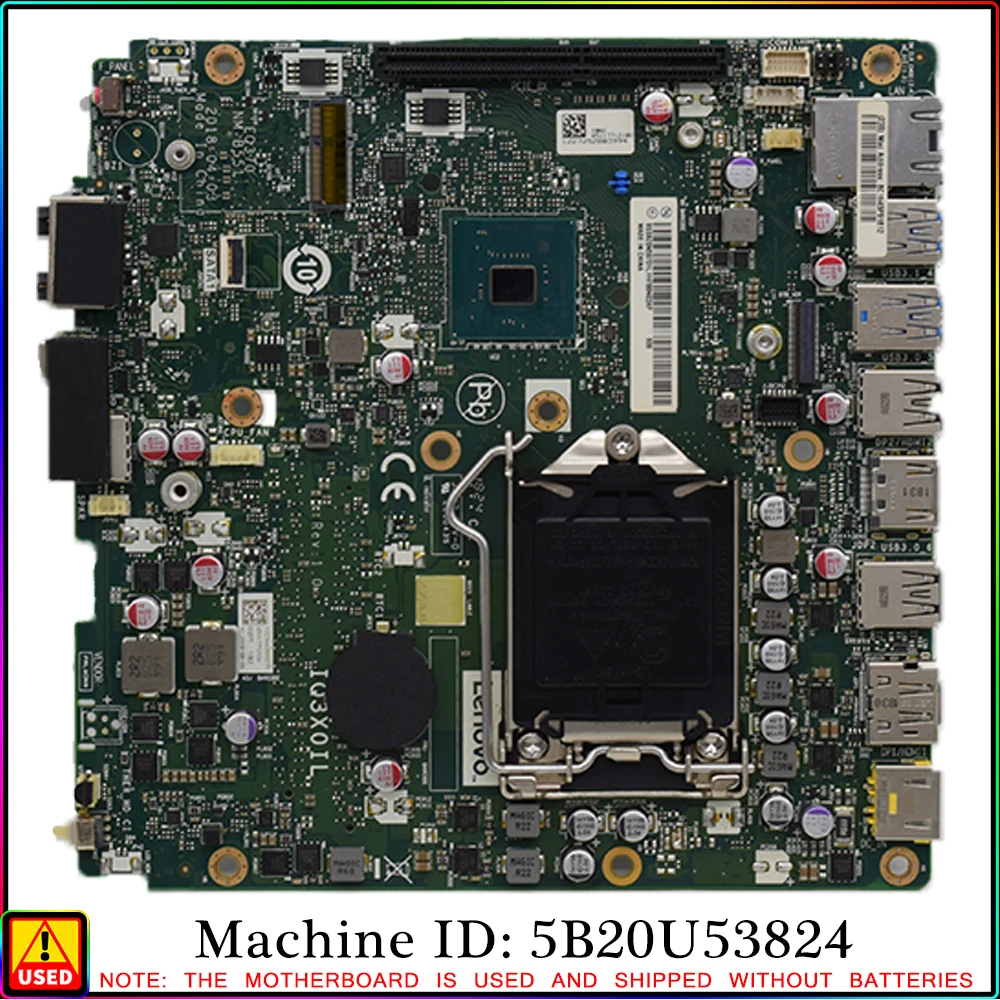 IQ3XOIL-For-Lenovo-ThinkCentre-M920q-MotherBoard-Main-Board-5B20U53824 ...