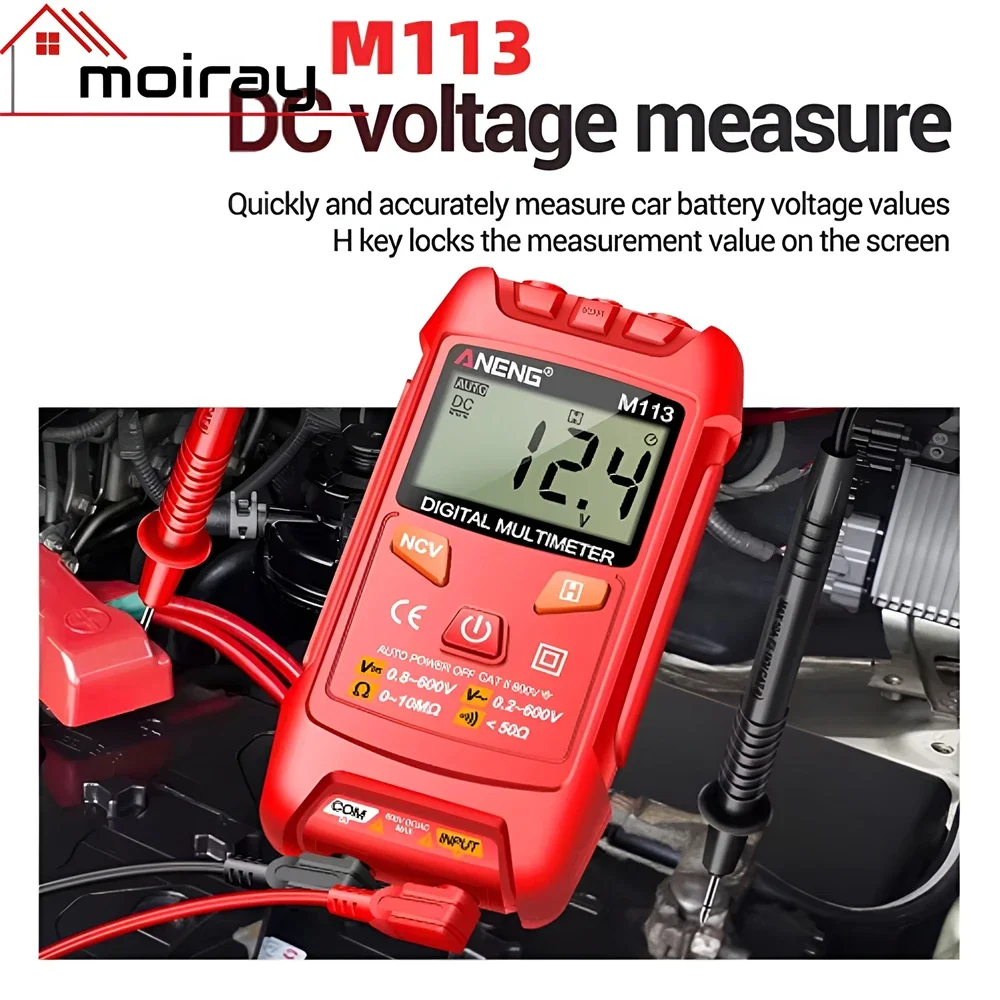 ANENG-M113-Automatic-Digital-Multimeter-AC-DC-Voltage-Meter-1999-Counts ...