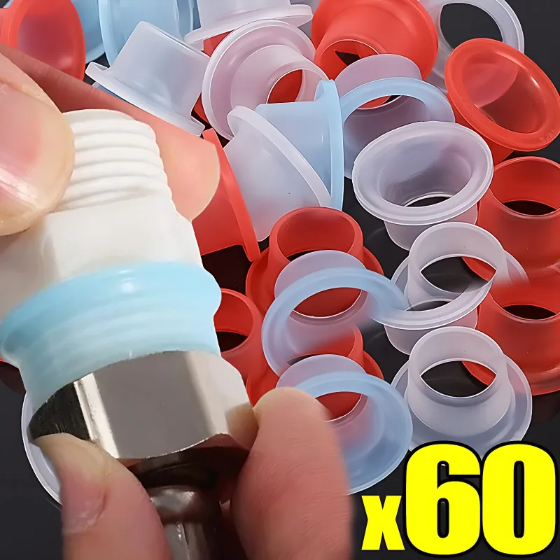 10-60PCS-Faucet-Leak-proof-Sealing-Gasket-Rubber-Pipe-Sealing-Washer ...