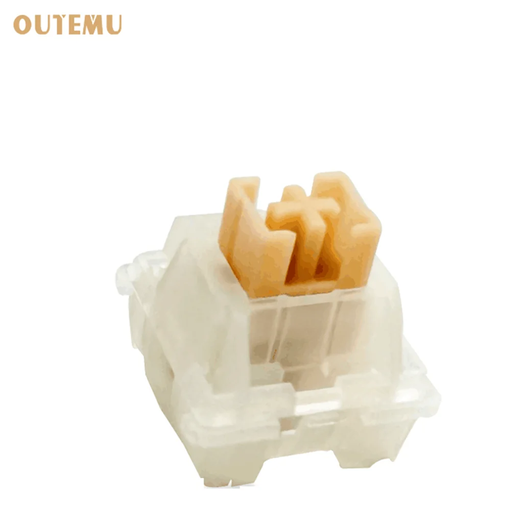 Outemu-Yellow-Jade-Silent-Switch-5-Pin-55g-Tactile-Mute-Custom ...