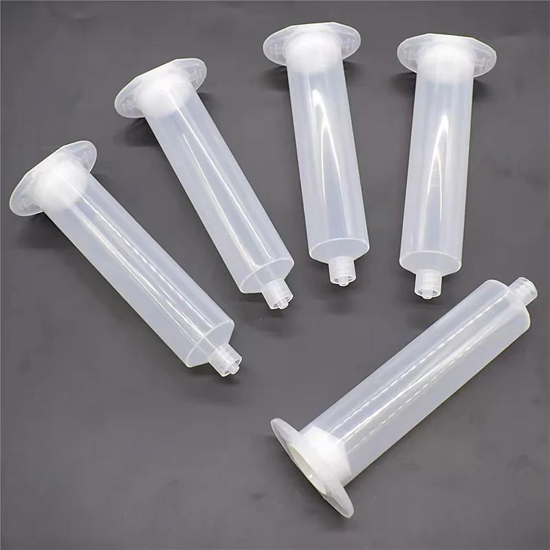 30cc/55cc Epoxy Anti UV Screw Syringe Cylinder Adhesive Liquid Amber ...
