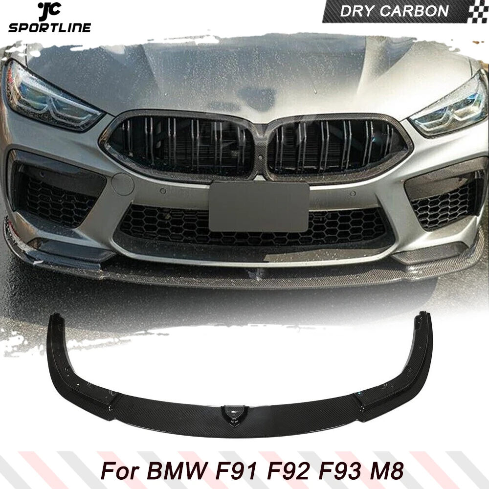 Car-Front-Bumper-Lip-For-BMW-8-Series-F91-F92-F93-M8-2019-2022-Dry ...