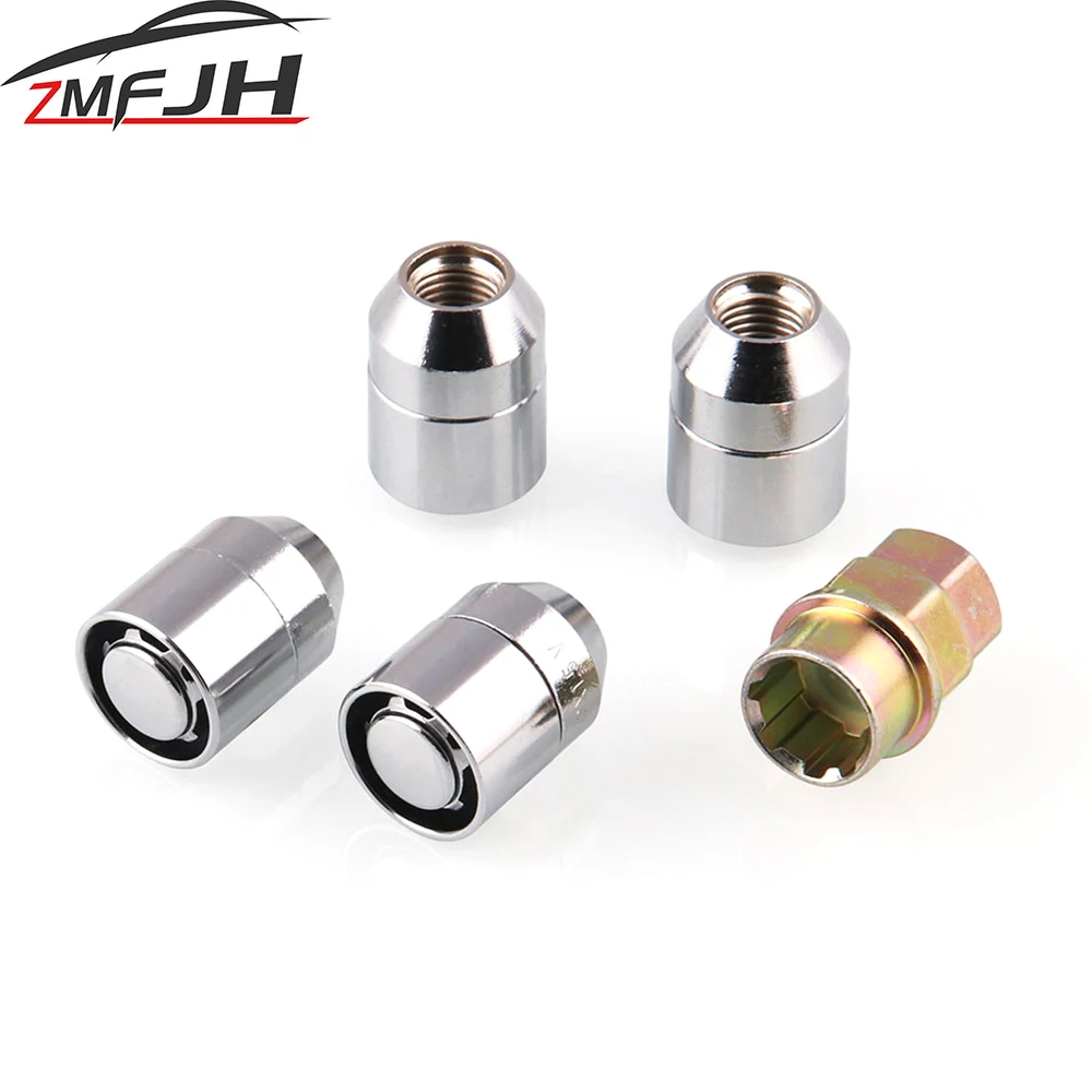 M12x1-5-Wheel-Nuts-Lock-Anti-Theft-Steel-Nuts-For-Toyota-For-Honda-For ...