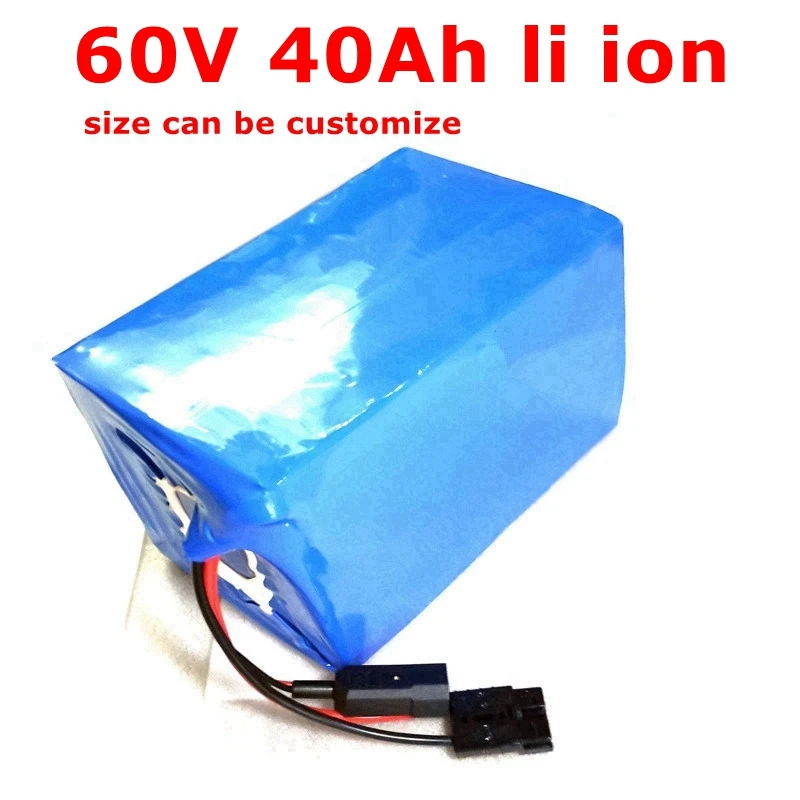 Fs 60v Lithium Ion Battery 60v 40ah Li-ion With Bms For 3500w 3000w E ...