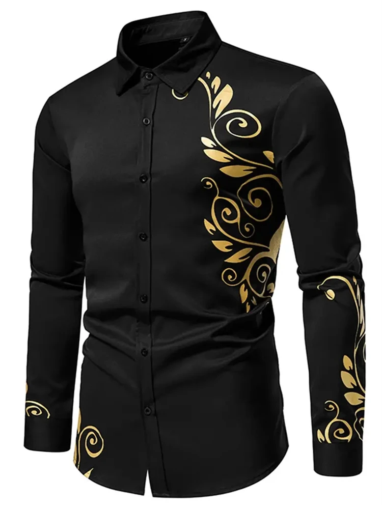 New-Solid-color-Men-s-Formal-Professional-Shirt-Buttons-Blouse-Long ...