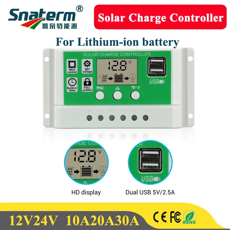Lithium Lead Acid Battery Charger Controller | Gel Charge Controller ...