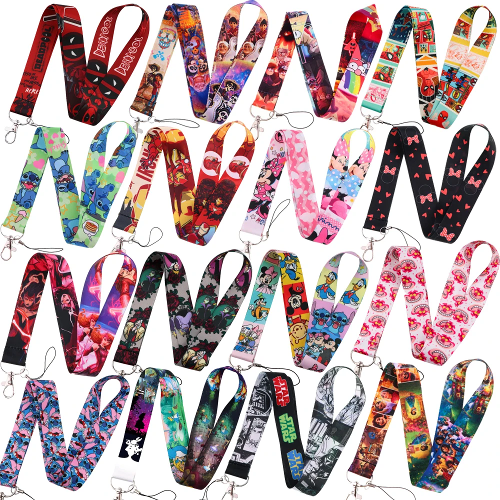 Stitch-Cute-Neck-Strap-Lanyards-for-Keys-Keychain-Badge-Holder-ID ...