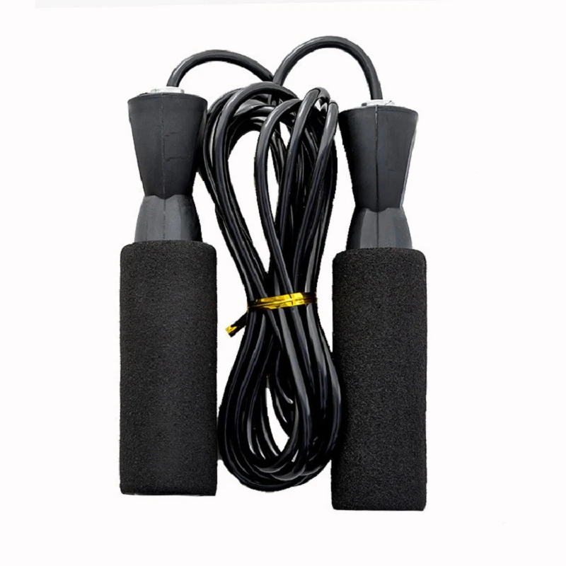 Student Fitness Jump Rope Plastic Training Jump Rope Bearing Handle ...
