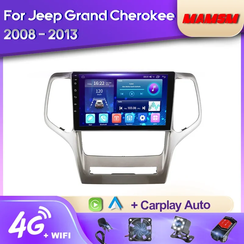 MAMSM-Android-12-Car-Radio-For-Jeep-Grand-Cherokee-2008-2013-Multimedia ...