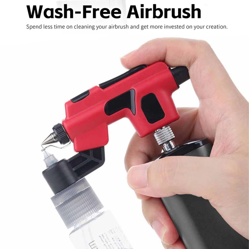Wash-free Portable Airbrush Painting Unit For Gundam Scale Model ...
