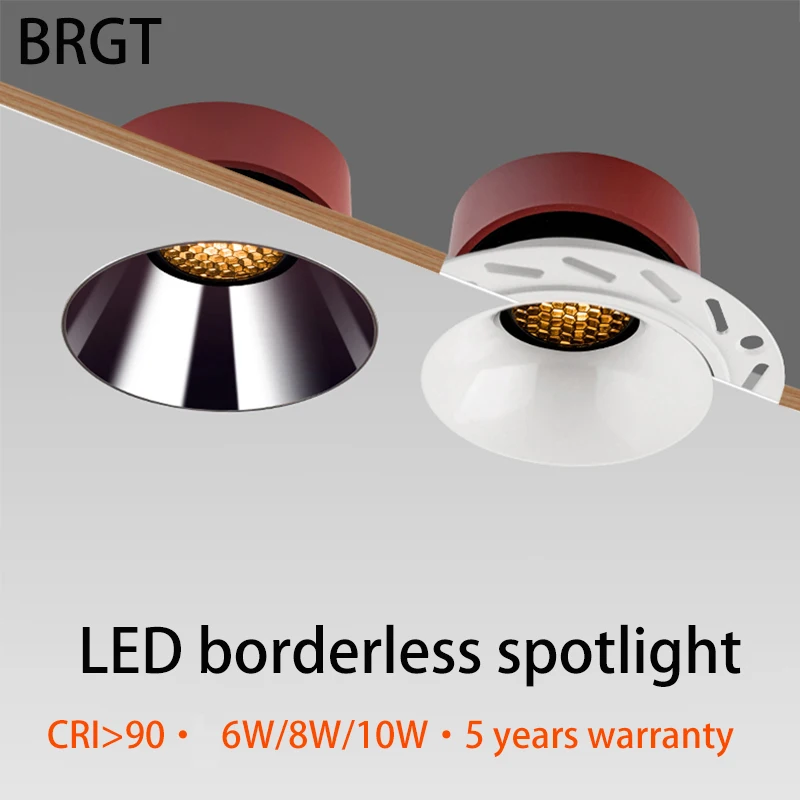 BRGT-Borderless-Led-Spotlights-Recessed-Ultra-Thin-Frameless-Spot-Light ...