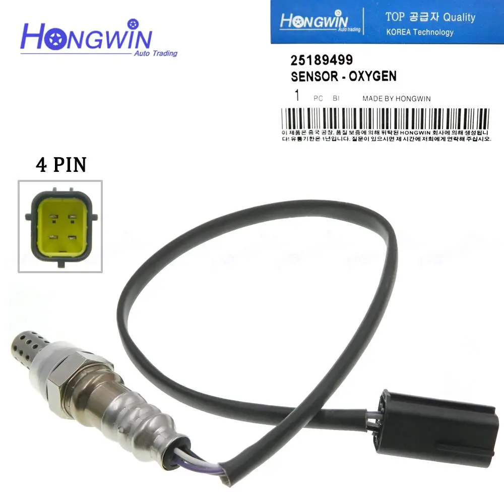 Sonda Lambda de 4 pines para coche, Sensor de oxígeno O2 para CHEVROLET ...