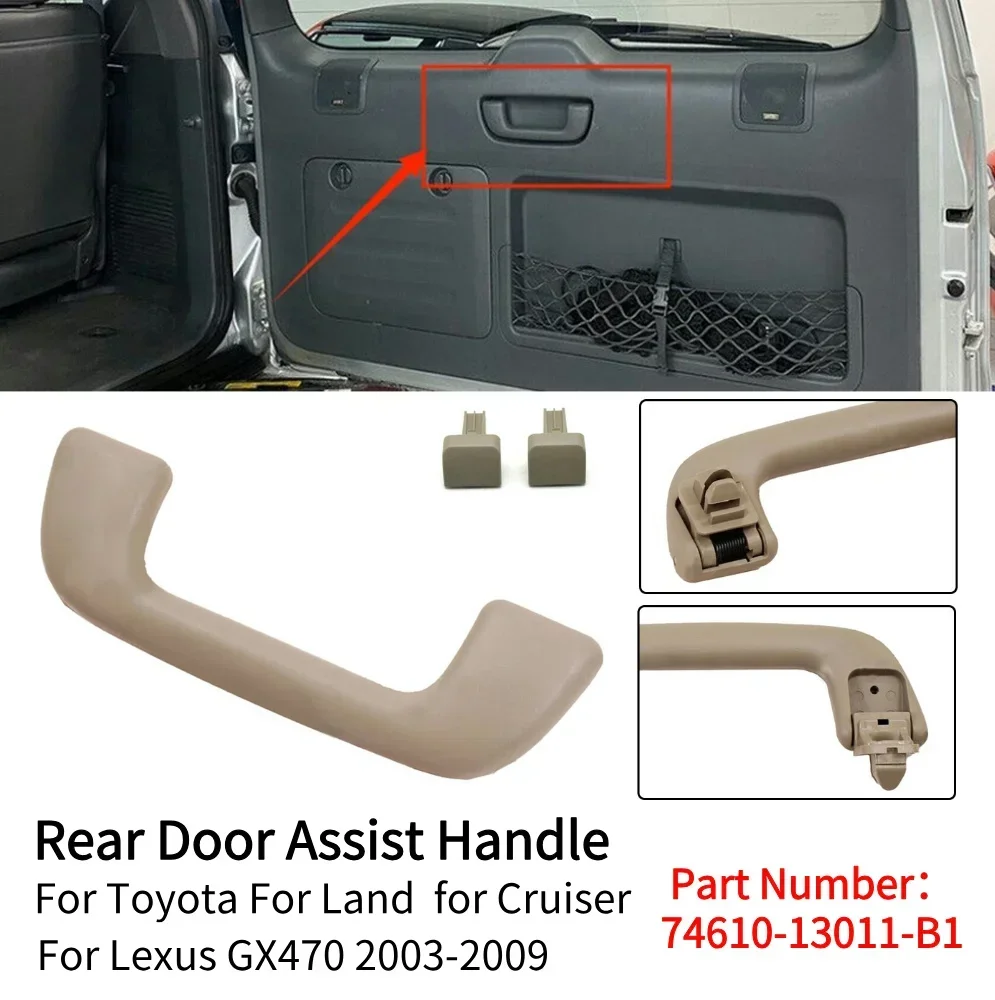 Car Beige Rear Door Assist Handle With Clip For Land Cruiser For Lexus ...