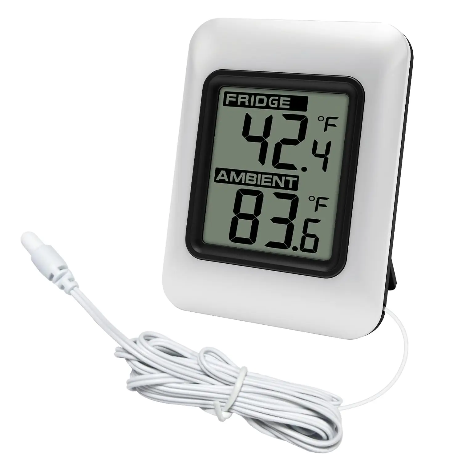 Digital Thermometer with Large LCD Display High Accuracy Wired Probe ...