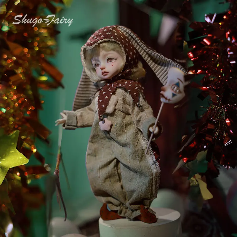 ShugaFairy Joker 1/6 Bjd Doll Halloween Clown Style Party Circus ...