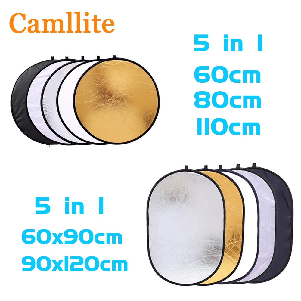 Reflector Studio Strobe | Studio Flash Reflector | 2 1 80cm Reflector - 60cm 80cm 110cm - Aliexpress