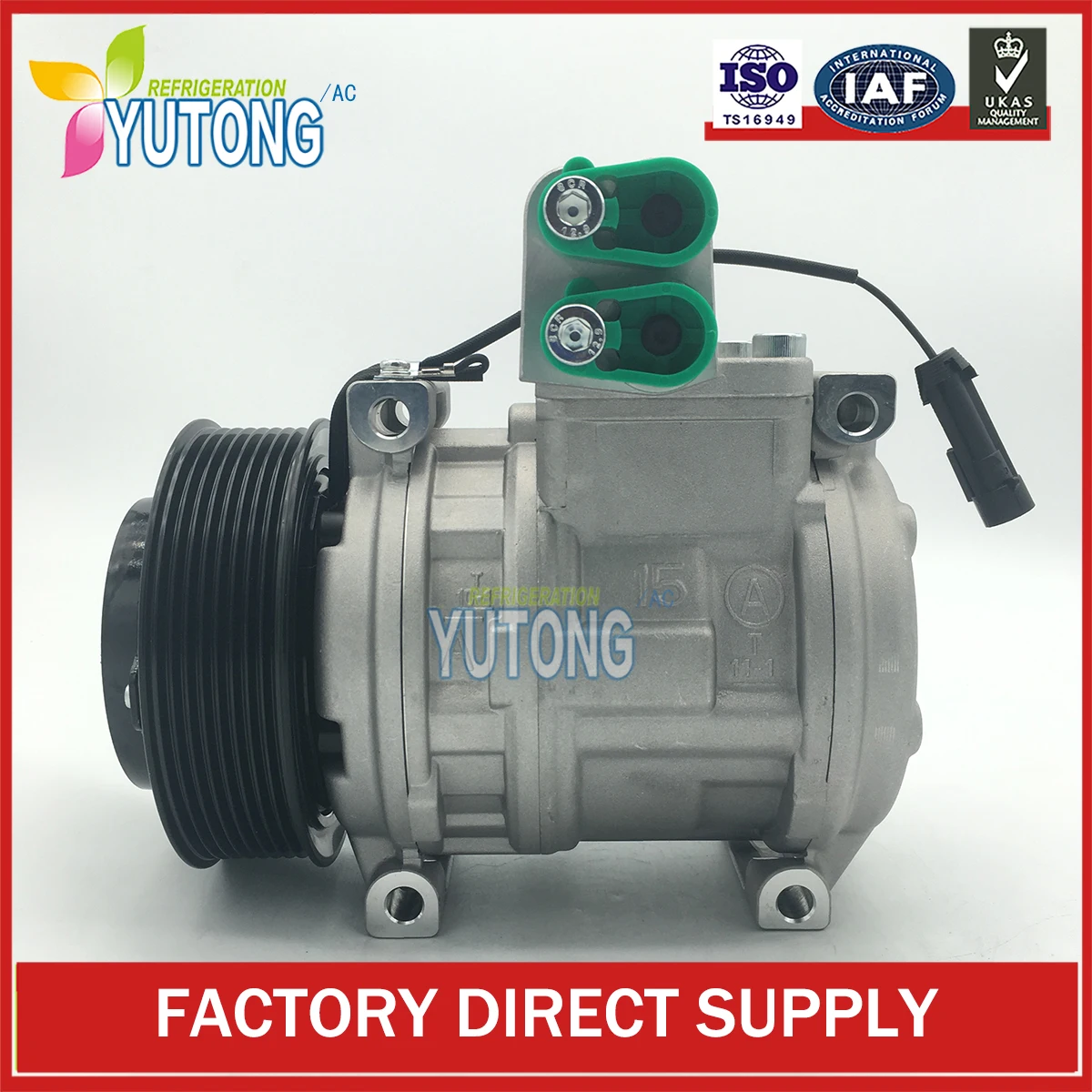 10PA15C-Compressor-for-John-Deere-5070M-Renault-Cergos-Ares-540-Claas ...