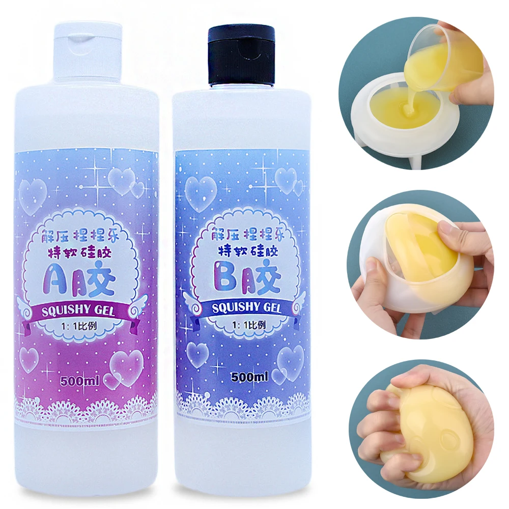 1000-500-200ml-Squishy-Gel-Soft-Liquid-Silicone-For-Molding-Cat-S-Paw ...