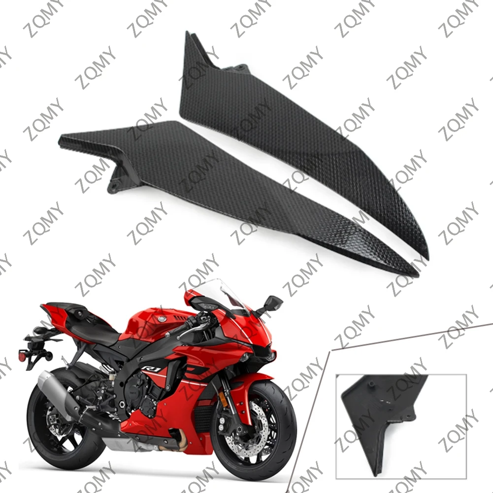 For-YZF-R1-2009-2014-Black-Motorcycle-Gas-Tank-Side-Trim-Cover-Fairing ...