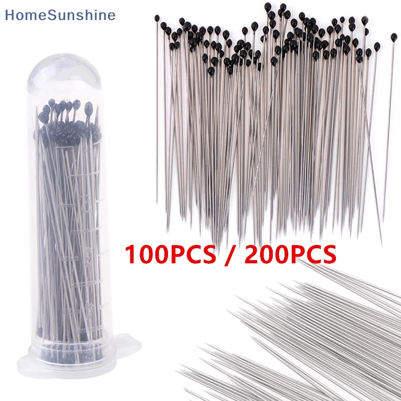 200PCS-100PCS-Stainless-Steel-Insect-Pins-Body-Dissection-Insect-Needle ...