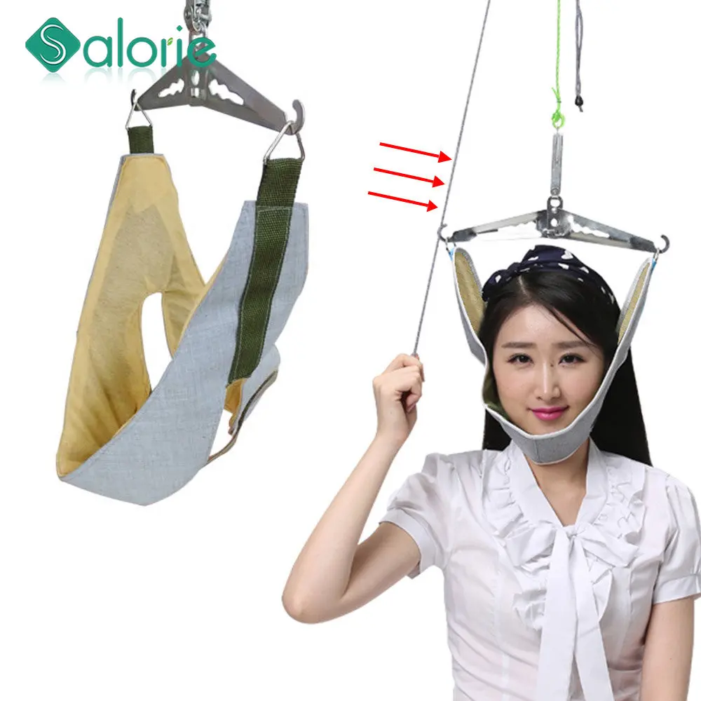 Chiropractic-Tools-Neck-Traction-Device-Neck-Stretcher-Hanging-Cervical ...