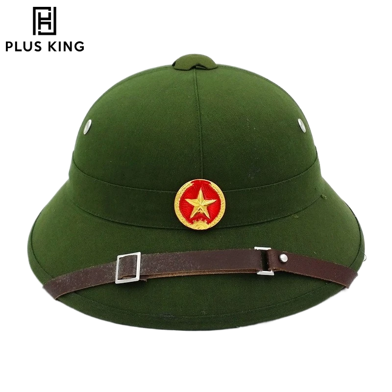 Vietnam Army Cap Nva Vietcong Vc Pith Helmet Outdoor Military Hat Green ...