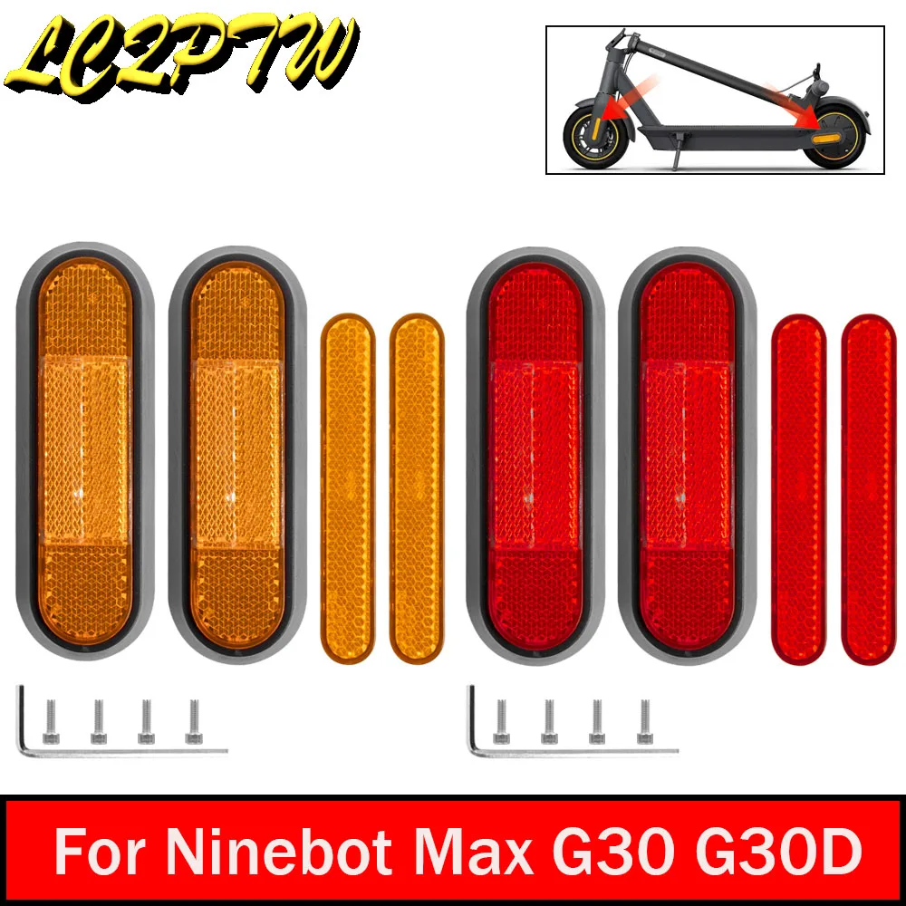 Reflector-de-cubierta-de-rueda-delantera-y-trasera-para-Ninebot-Max-G30 ...