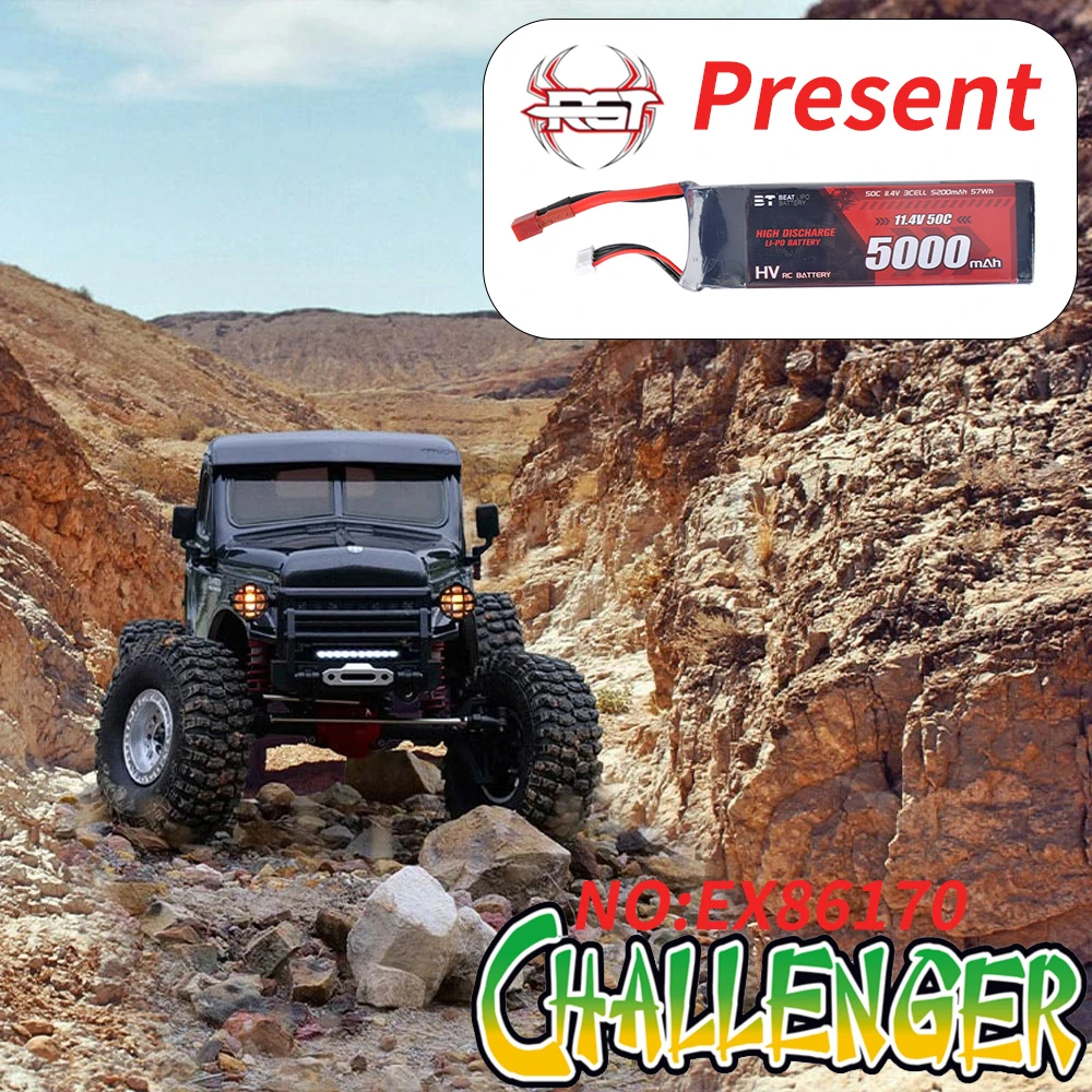 Rgt Challenger Ex86170 2.4ghz Rtr 1/10 Rc Electric Remote Control Model ...