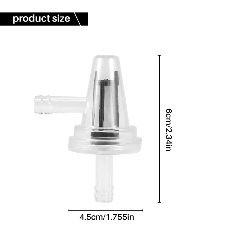 2x-MOTORCYCLE-SNOWMOBILE-CLEAR-INLINE-GAS-RIGHT-ANGLE-FUEL-FILTER-1-4-6 ...