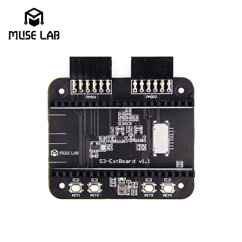 ESP32-S3 외부 보드 디지털 마이크 카메라 인터페이스, SD 홀더, 표준 PMOD 커넥터 - 티몬